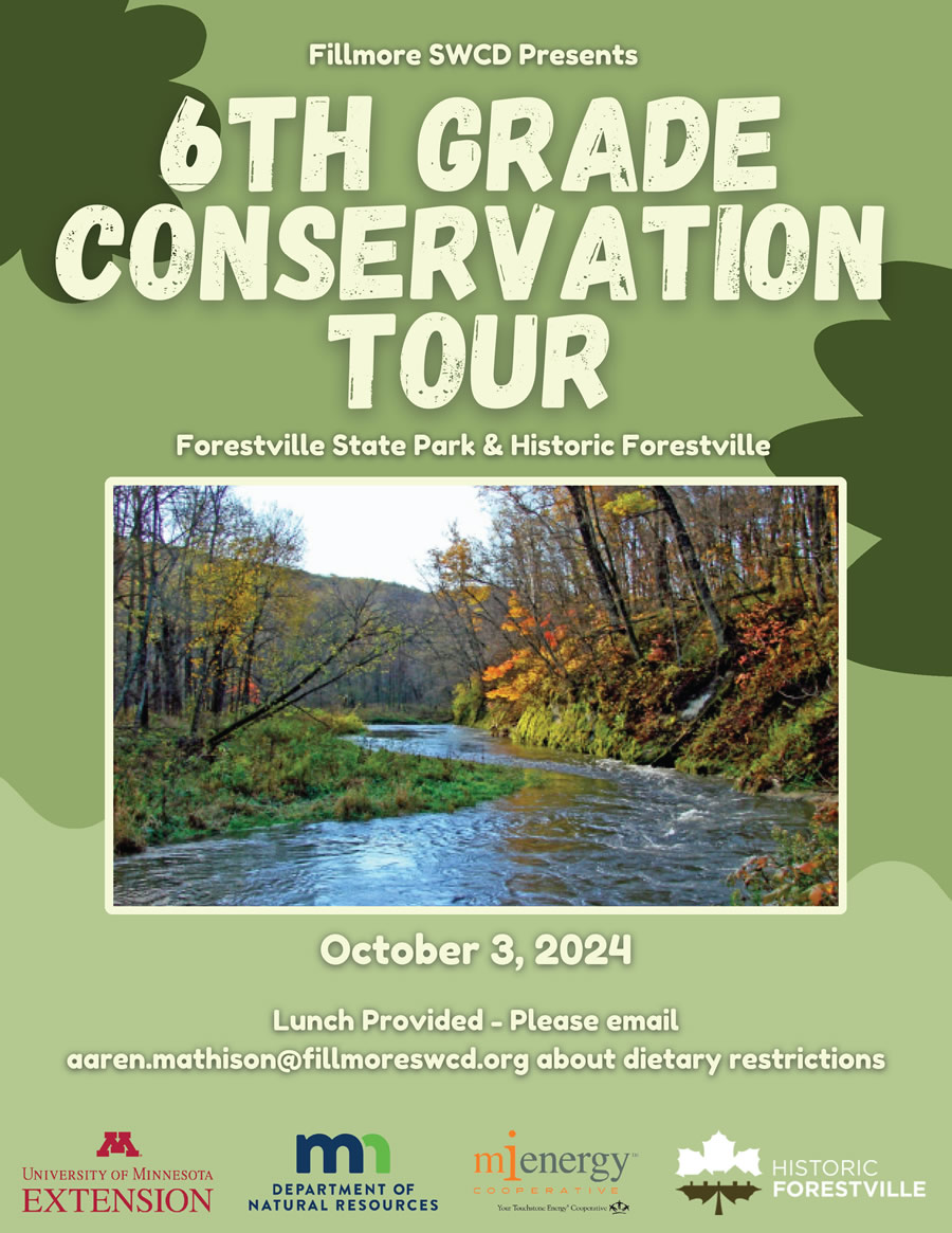 6th Grade Conservation Tour